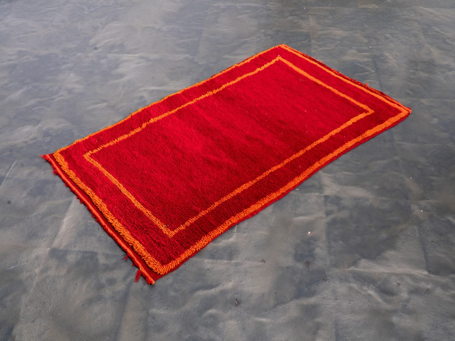 3x4 Small Red Rug Vintage - ASALA LIVING