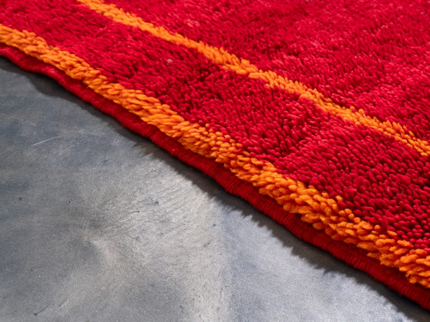 3x4 Small Red Rug Vintage - ASALA LIVING