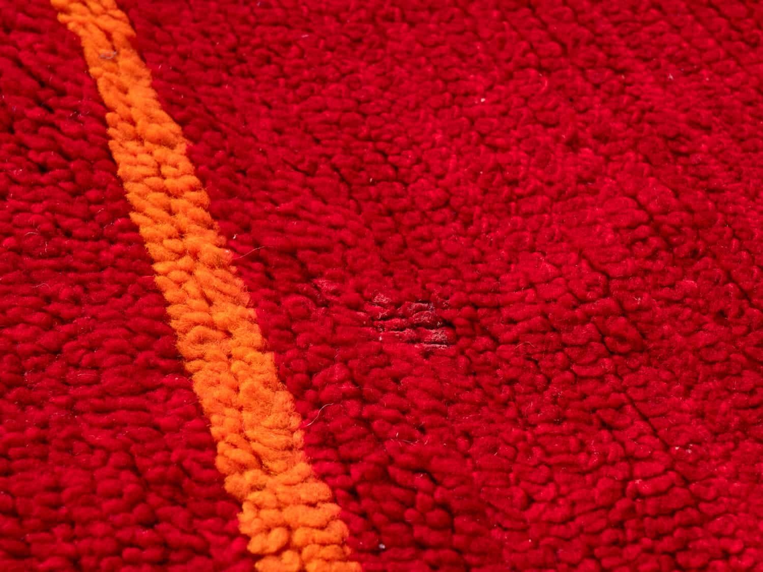 3x4 Small Red Rug Vintage - ASALA LIVING