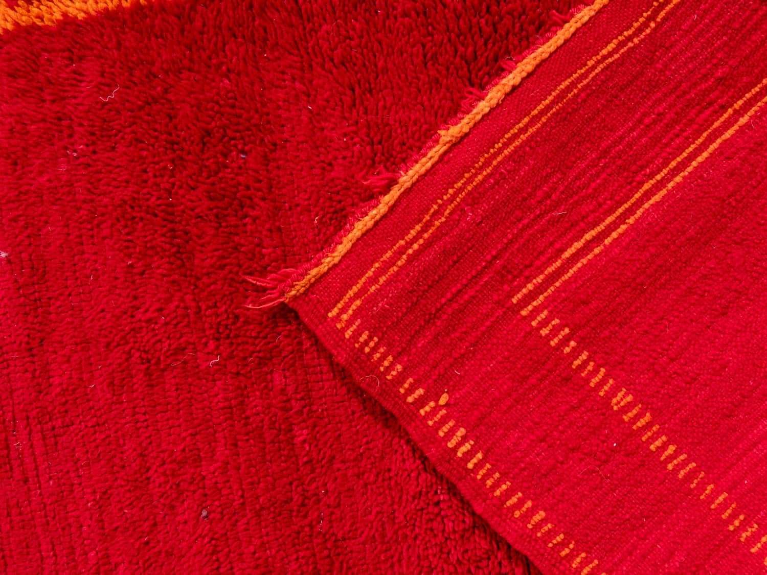 3x4 Small Red Rug Vintage - ASALA LIVING