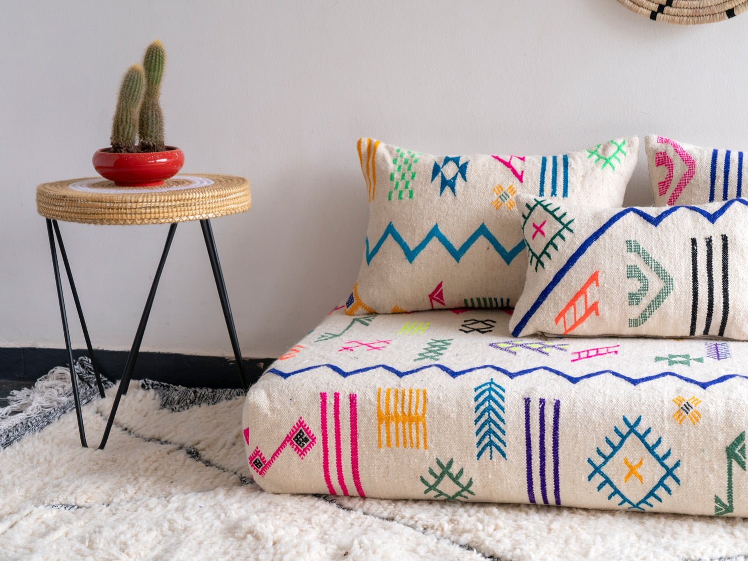 Moroccan Floor Sofa - Warm Corners of Comfort